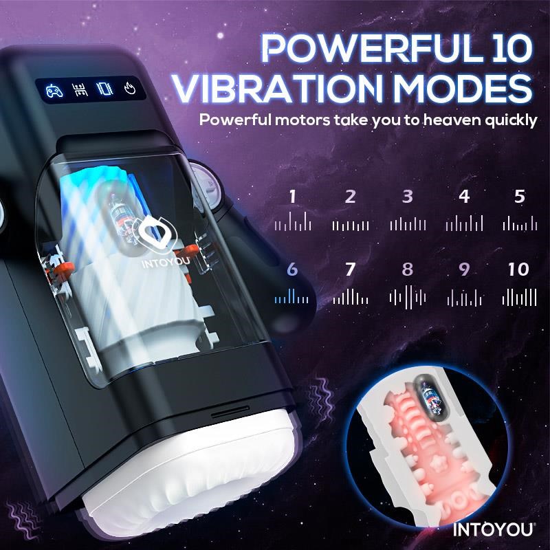 Intoyou Intelligent Masturbator With Heat and Up & Down Movement - Diskret levering