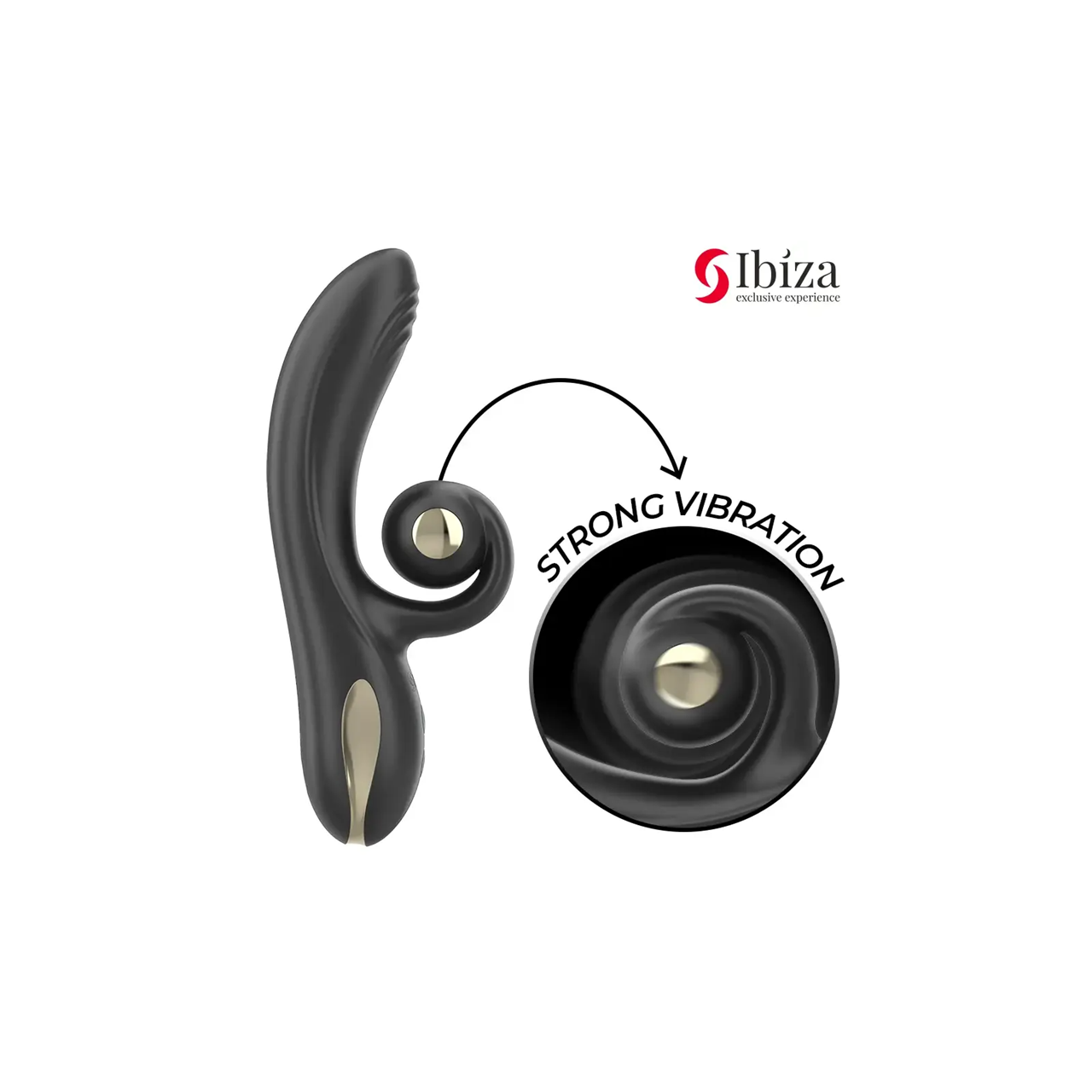 Twister Vibrator With Curve Stimulator & Rotation - Diskret levering